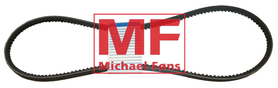 Ventilator-rem, 10X1175mm. David-Brown 990-1410. 4-cyl modeller ...