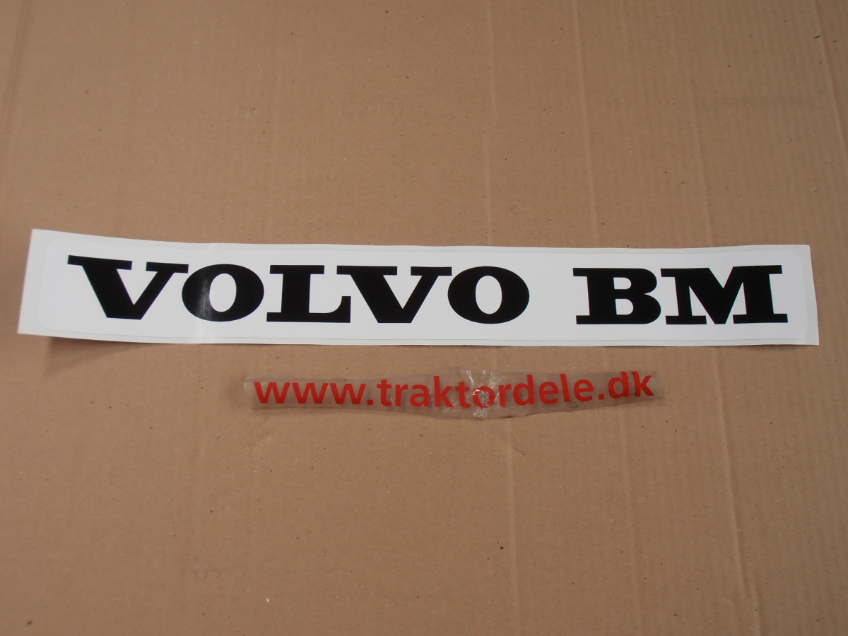 Transfers, "VOLVO BM" længde 535mm - TRANSFERS, EMBLEMER & KROMDELE ...